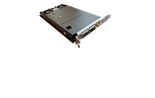 FPGA Card fb2CG@KU15P supporting multiple Ethernet speeds