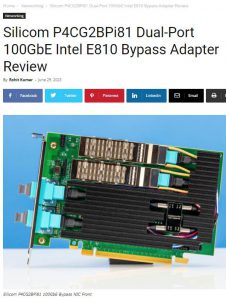 Silicom Ltd. | Silicom in the media